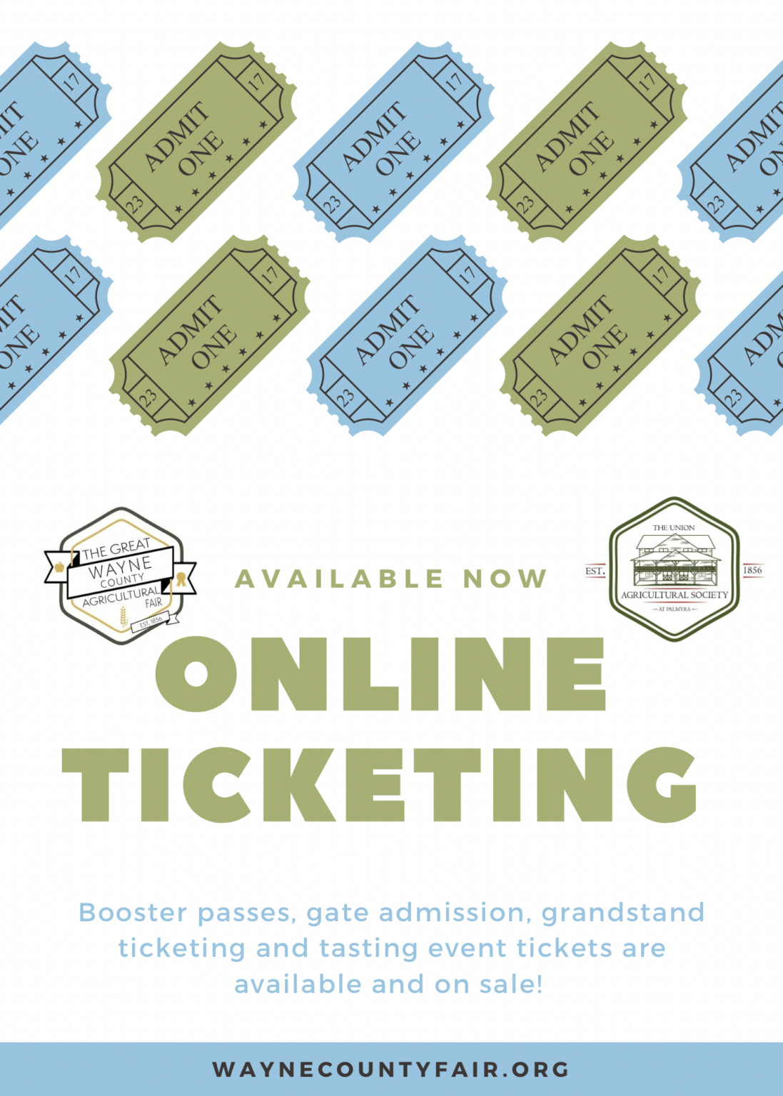 Admission & Ticket Info | Wayne County Fair - Palmyra, NY